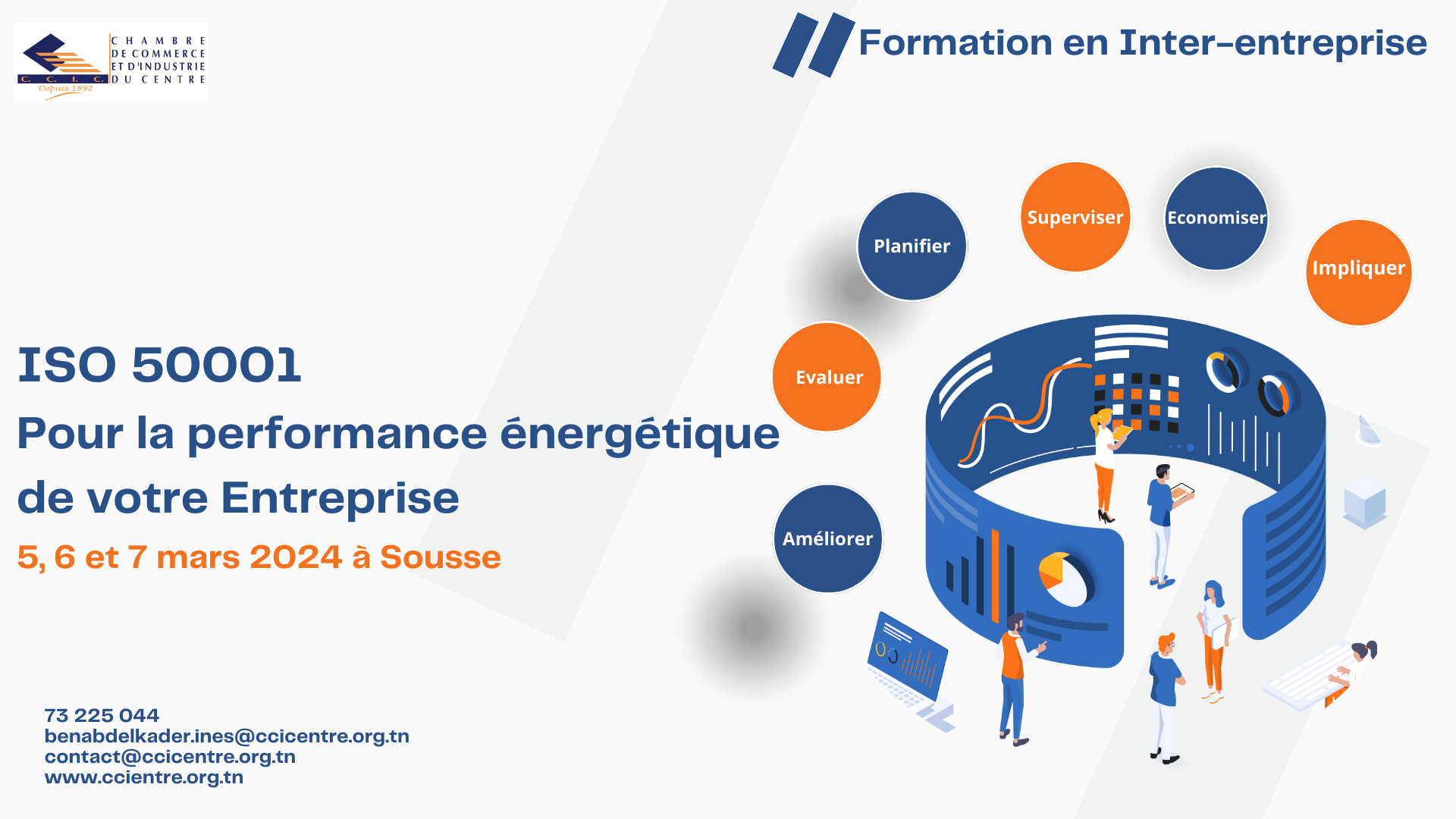 Cycle de formation en inter-entreprises ISO 50001 : Pour la Performance ...